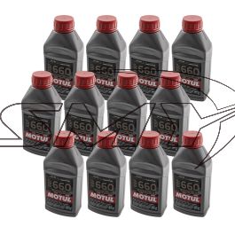 101667 MOTUL RBF 660 Brake Fluid Racing DOT 4 1.5 Liter - CASE for only ...