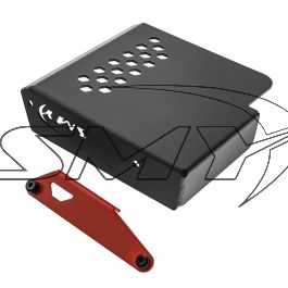 SMY-ECM-VBBK SMY ECU / ECM Protection Cover V2 Wrinkle Black Subaru ...